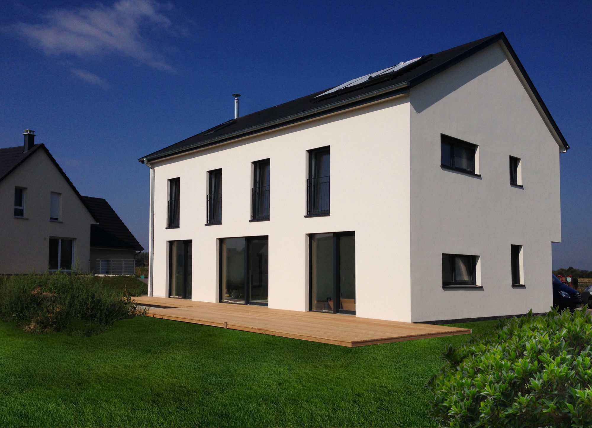 Construction d'une maison d'habitation - Village Neuf (68) - ARCHI Sweet